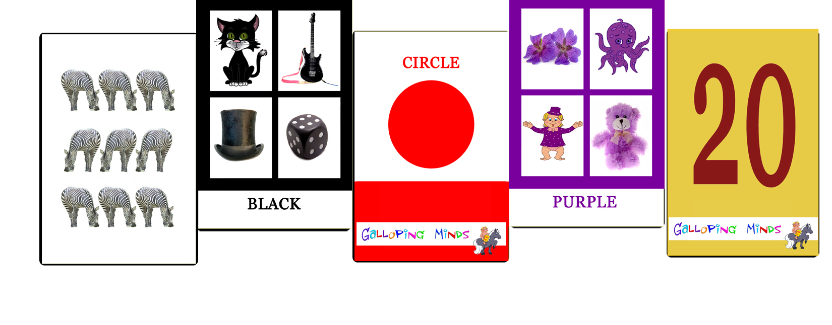 Numbers Flash Cards, Shapes and Colors Flash Cards, Toddler Flash Cards ...